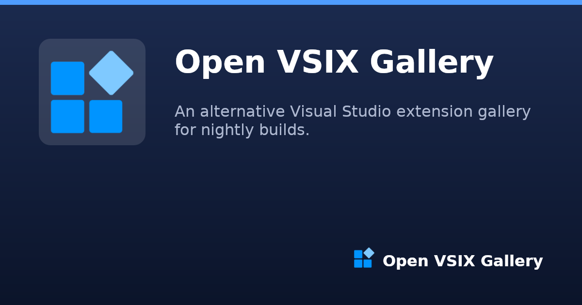 Open VSIX Gallery